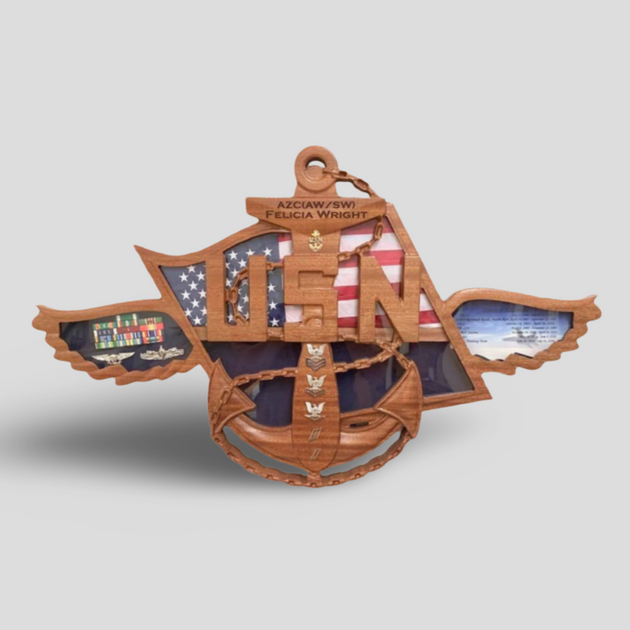 U.S. Navy Shadow Boxes & More – Page 2 – Sailor Made Custom Woodworks