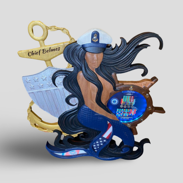 Shadow Boxes – Tagged "Mermaid"– Sailor Made Custom Woodworks