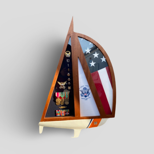 U.S. Coast Guard Shadow Boxes & More – Sailor Made Custom Woodworks