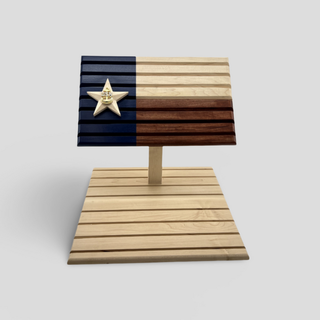 Texas Flag Coin Holder – Sailor Made Custom Woodworks
