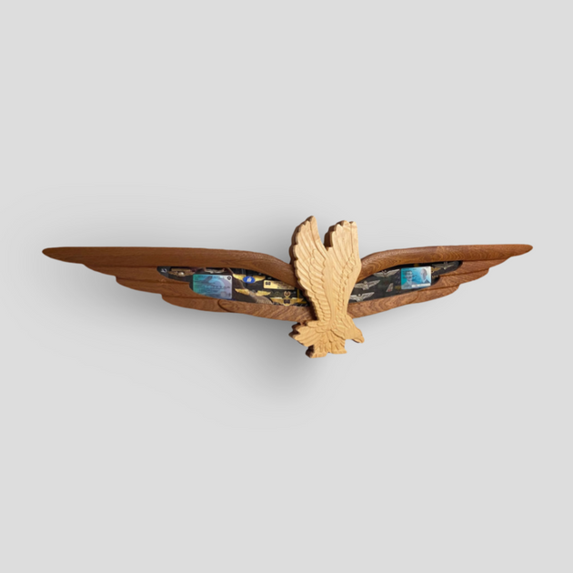 Airline Pilot Wings Shadow Box – Sailor Made Custom Woodworks