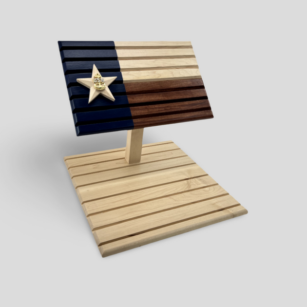 Texas Flag Coin Holder – Sailor Made Custom Woodworks
