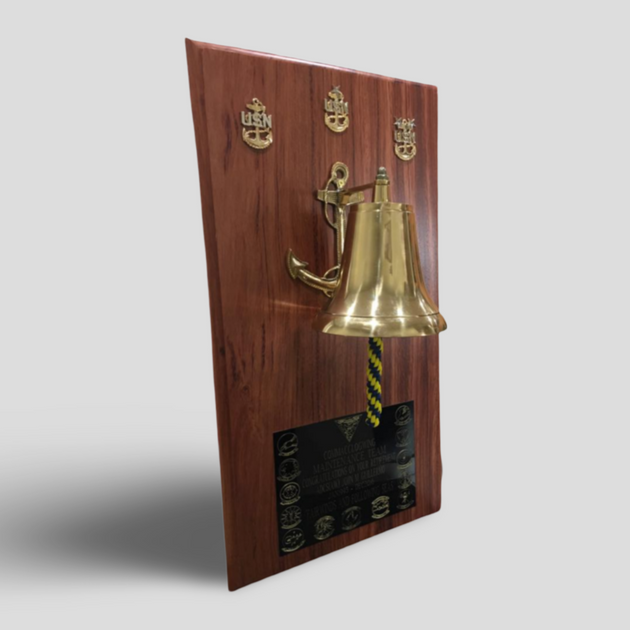 Bell Plaque – Sailor Made Custom Woodworks