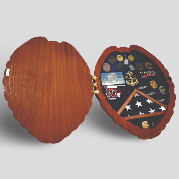 Security Forces / Police Shield Shadow Box – Sailor Made Custom Woodworks