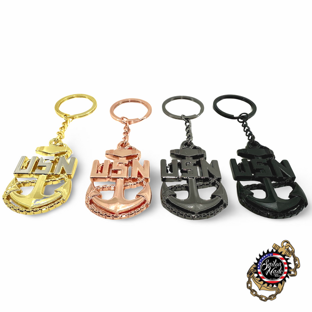 US Navy Key Chains – Sailor Made Custom Woodworks