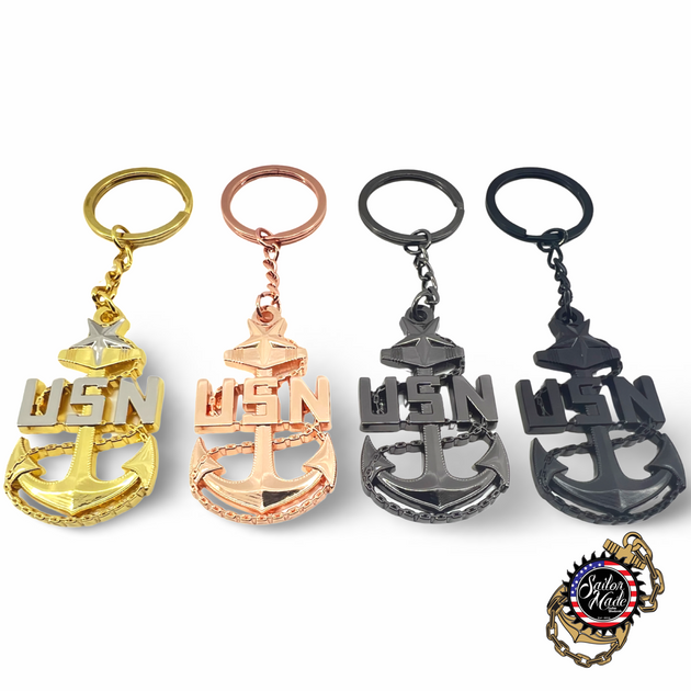US Navy Key Chains – Sailor Made Custom Woodworks