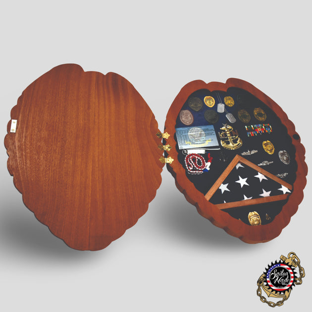 Security Forces / Police Shield Shadow Box – Sailor Made Custom Woodworks
