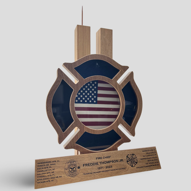 Fire Rescue Shadow Boxes – Sailor Made Custom Woodworks