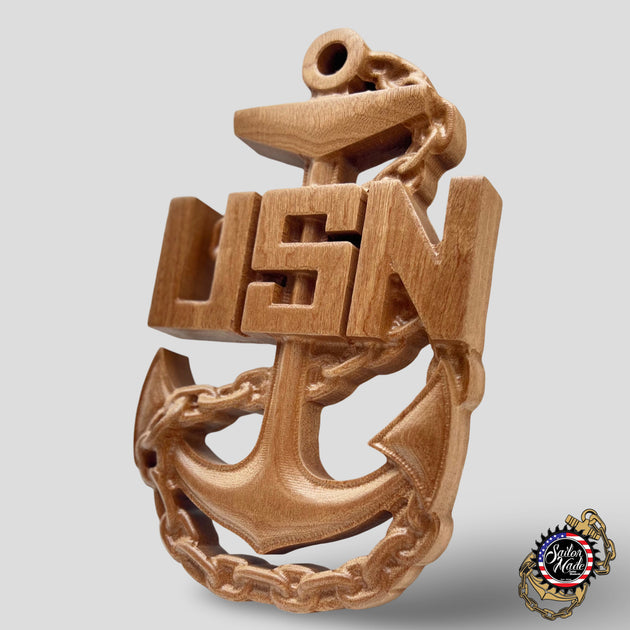 12 inch High Definition Chief Anchors – Sailor Made Custom Woodworks
