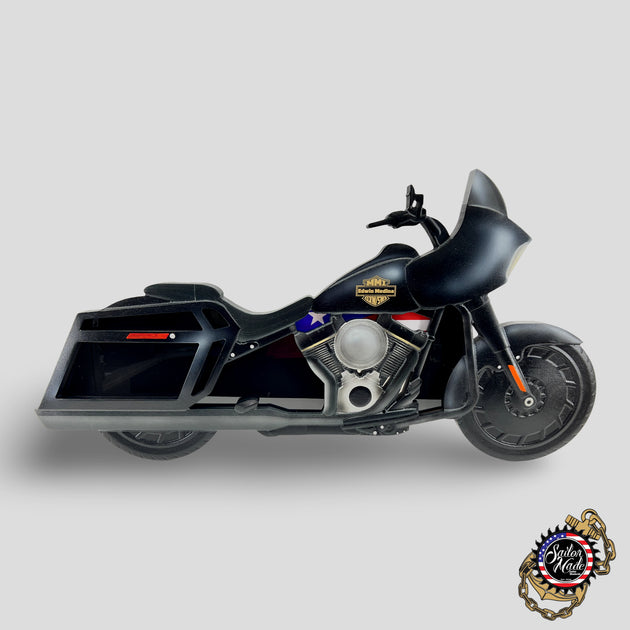 Motorcycle Shadow Box – Sailor Made Custom Woodworks