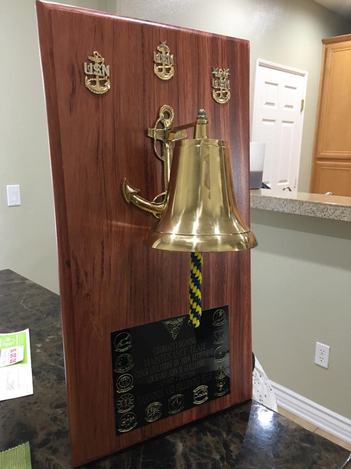 Bell Plaque – Sailor Made Custom Woodworks