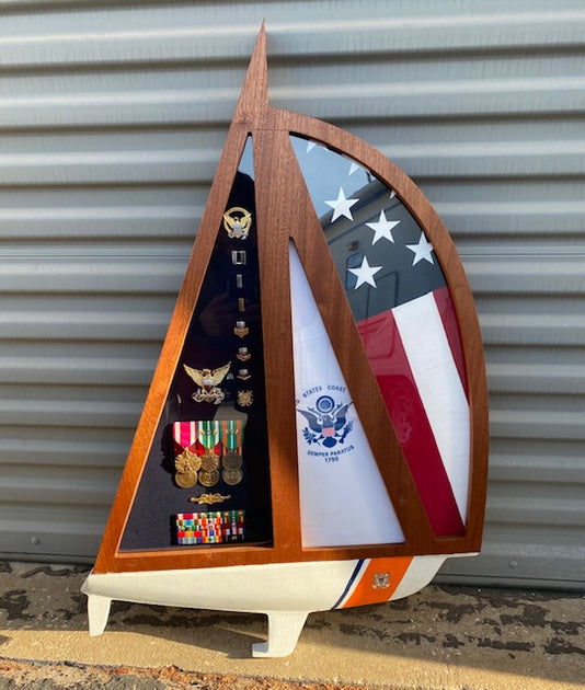 U.S. Coast Guard Shadow Boxes – Sailor Made Custom Woodworks