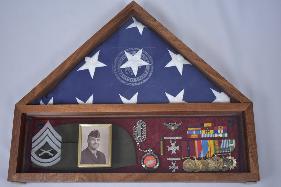 Flag Display Shadow Box – Sailor Made Custom Woodworks