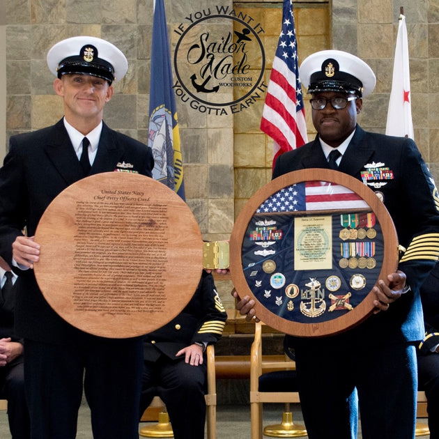 Navy Counselor Badge Shadow Box – Sailor Made Custom Woodworks